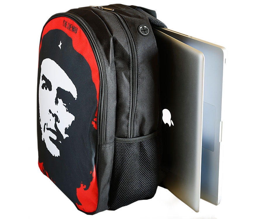 Che Guevara black and red nylon laptop backpack – theCHEstore.com
